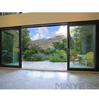 China Aluminum Glass Entry Swing Door 6063-T5 with Dow Corning Silicone Sealant for sale