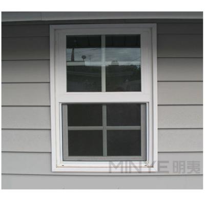 China Modern Design Style PVC/UPVC VERTICAL Sliding Windows with Double-Hung Functionality for sale