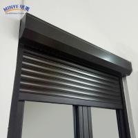 China Automatic Roller Shutter Aluminum Garage Door 110V 380V Motor PU Foam Insulated for sale