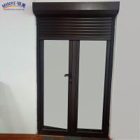 China Automatic Roller Shutter Aluminum Garage Door 110V 380V Motor PU Foam Insulated for sale