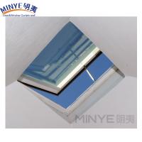 China Aluminum Roof Skylight Swing Open Style with Fiberglass Screen 6063-T5 Thermal Break for sale