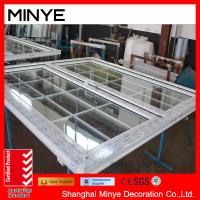China Conch PVC French Door Southwestern Design Glass Door for Home Office Shop 5mm Tempered Glass for sale