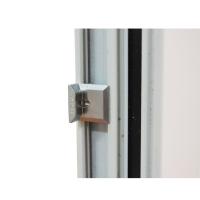 China Exterior Aluminum French Swing Doors 2.0mm Profile Thickness 5mm-12mm Glass for sale