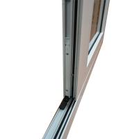 China Exterior Aluminum French Swing Doors 2.0mm Profile Thickness 5mm-12mm Glass for sale
