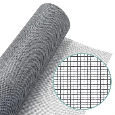 China Black Fiberglass Screen Mesh 18x16 for Windows Insect Protection Airflow for sale