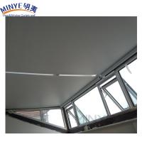 China LOWE Glass Wooden Aluminum Roof Window Vertical Opening Skylight 0-60 Degree Slope for sale