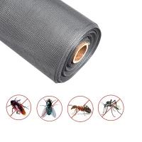 China Black Fiberglass Screen Mesh 18x16 for Windows Insect Protection Airflow for sale