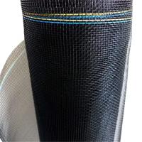 China Black Fiberglass Screen Mesh 18x16 for Windows Insect Protection Airflow for sale