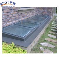 China Aluminum Profile Center Hung Open Skylight Glass Roof Window 6063-T5 Double Glazed 5mm+12A+5mm for sale