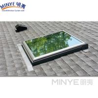 China Aluminum Profile Center Hung Open Skylight Glass Roof Window 6063-T5 Double Glazed 5mm+12A+5mm for sale