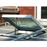 China Thermal Break Aluminum Roof Skylight 5mm 9A Double Glazed with Venetian Blinds and Retractable Fly Screen for sale