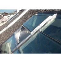 China Thermal Break Aluminum Roof Skylight 5mm 9A Double Glazed with Venetian Blinds and Retractable Fly Screen for sale