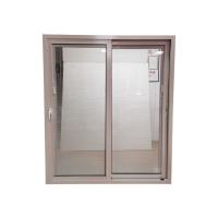 China Power Coating Semi Automatic Glass Door Sliding With Wheel for Customer Satisfaction for sale