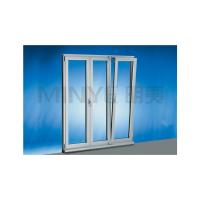 China Finished Accordion Magnet Bathroom PVC Folding Door for Surface for sale