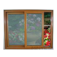 China American Vinyl Bay Windows Radius Design Custom Colors 5mm Tempered Glass for sale