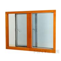 China American Vinyl Bay Windows Radius Design Custom Colors 5mm Tempered Glass for sale