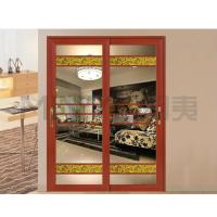 China Industrial Metal Frame Large Sliding Glass Door 6063-T5 Aluminum Alloy CE AAMA for sale