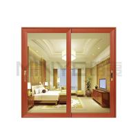 China Industrial Metal Frame Large Sliding Glass Door 6063-T5 Aluminum Alloy CE AAMA for sale