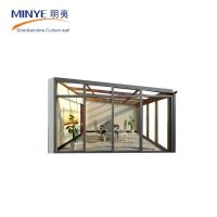 China Modern Design Glass Sunroom for Balcony and Garden Anodized Aluminum 6063-T5 for sale