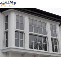 China Double Glazed UPVC Garden Windows 5mm+12A+5mm Tempered Glass Custom Sizes for sale