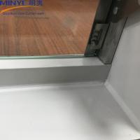 China Energy Saving Louver Frosted Glass Blade Shutter Windows 1.4mm Profile Thickness 5mm 12A 5mm Double Glazing for sale