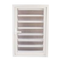 China Rolling Up Down Aluminum Glass Shutters with Fly Screen 6063-T5 Thermal Break Profile for sale