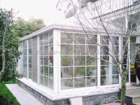 China Customized Aluminum Sun Room Flat Roof Molding Winter Garden 6063-T5 for sale