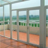 China UPVC Store Front French Glass Door White PVC Profile Double Tempered Glass 5mm for sale