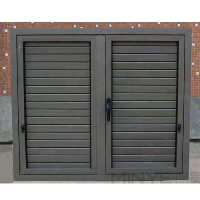 China Customizable Triangle Louver Shutters with Aluminum Profile Door from Shanghai for sale