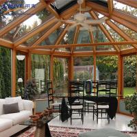 China Aluminium Alloy 6063-T5 Glass Sunroom for Residential Houses Double Glazing 5mm+12A+5mm for sale