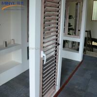 China Customizable Triangle Louver Shutters with Aluminum Profile Door from Shanghai for sale