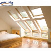 China Aluminum Vertical Open House Skylight Moon Roof Window with Fiberglass Screen Netting 5mm Tempered Glass for sale