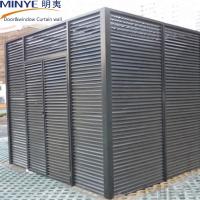 China Aluminum Blade Shutters The Ultimate Solution for Exterior Ventilation Front Doors for sale