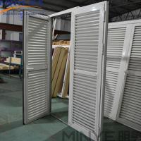 China Aluminum Blade Shutters The Ultimate Solution for Exterior Ventilation Front Doors for sale