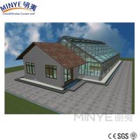 China European Design Prefab Luxury House Aluminum Frame Low-E Insulated Glass 5mm+12A+5mm for sale