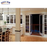 China UPVC Casement Door Plastic Material Modern Design 5mm Double Glazing 5 Year Warranty for sale
