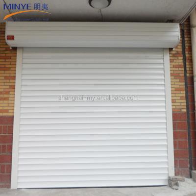 China Smooth Manual Garage Operation with Customized Colors Aluminum Roller Shutter Door for sale