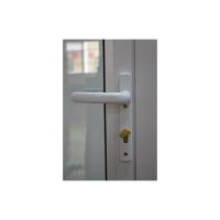 China Customized Size Arch Interior Stainless Steel Bathroom Door with Tempering Glass for sale