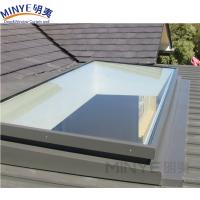China Powder Coated Aluminum Roof Skylight with 5mm 9A 5mm Glass and Roller Screen for sale