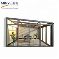 China Prefabricated Thermal Break Aluminum Alloy Insulated Sunroom with Double Glazing 5mm+12A+5mm for sale