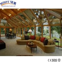 China Prefabricated Aluminum Sunroom with Double Tempered Glass 5mm+12A+5mm for sale