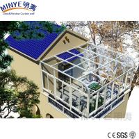China Prefabricated Aluminum Sunroom with Double Tempered Glass 5mm+12A+5mm for sale
