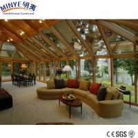 China Customized Size Portable Aluminum Sunroom Garden Room with Triangle Roof 3m x 4m for sale