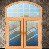 China UPVC Triple Glass Iron Grill Design Window 5mm 12A 5mm for Home Improvement for sale