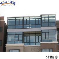 China Aluminum Alloy Glass Sun Room Modern Design Triangle Roof Molding 6063-T5 for sale
