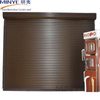 China Aluminum Roller Shutter Door 80mm Slat Commercial Shading Solution for Living Room for sale