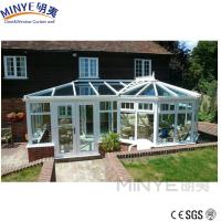 China Insulated Glass Rooms Triangle Roof Molding 30-40DB Noise Reduction for sale