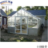 China Insulated Glass Rooms Triangle Roof Molding 30-40DB Noise Reduction for sale