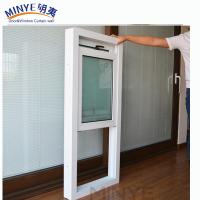 China Vertical Open Style Design Bathroom Windows with 2.5mm Profile Thickness for sale