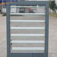 China Customized Colors French Design Automatic Glass Window Jalousie with Germany Hardware for sale